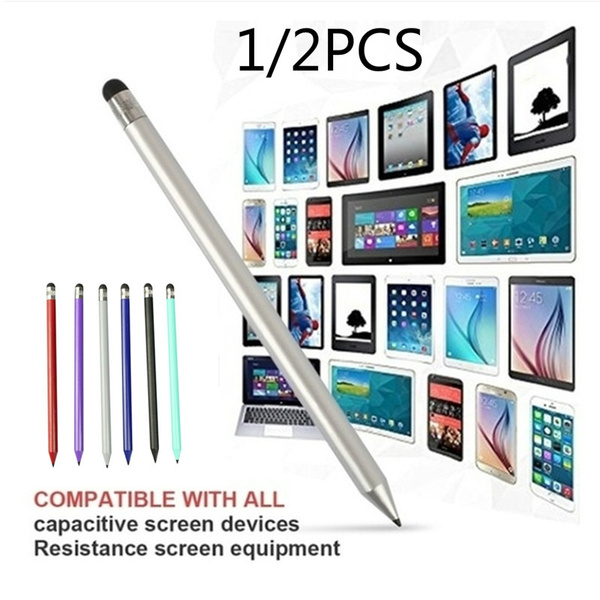 1/2PCS Universal Stylus Capacitive Pencil Suitable for All Mobile Phone ...