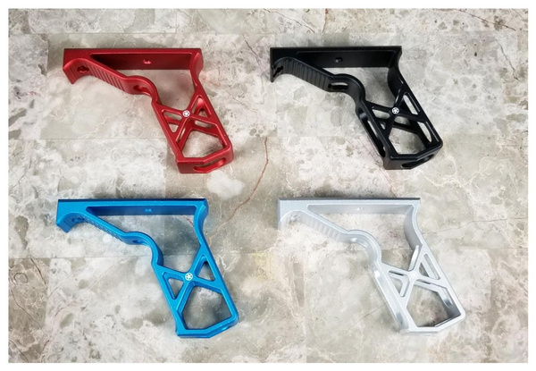 M-LOK Skeleton Foregrip Angled Forward Grip M-lok Handguard handstop ...