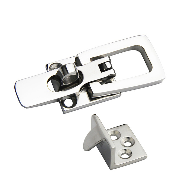 Stainless Steel Marine Boat Offset Door Locker Hatch Anti-Rattle Latch ...