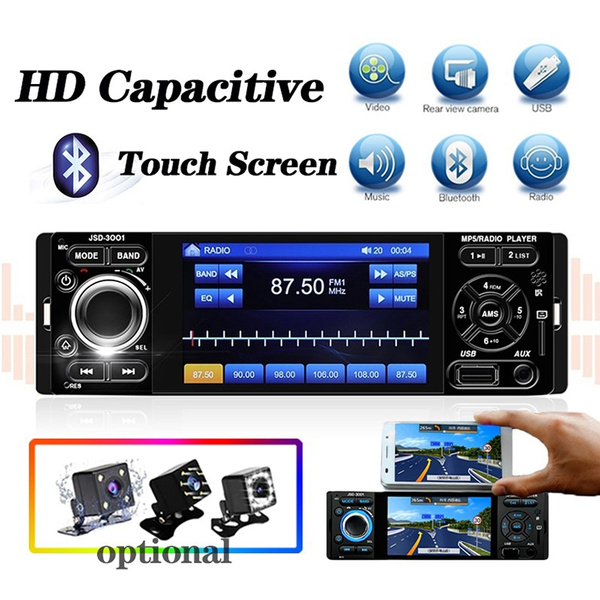 4.1'' HD Car MP3/MP5 Player Capacitive Touch Screen Digital Display ...