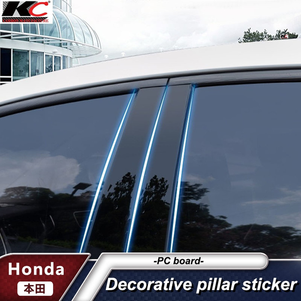 Car Window Center Pillar Sticker Trim External Decoration Film Car ...