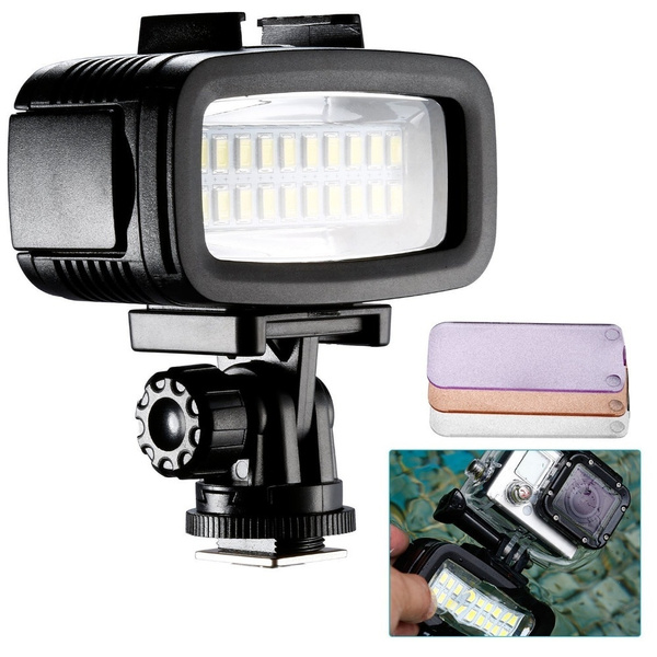 45M Waterproof LED Lighting Underwater Diving Lamp Waterproof Video LED ...