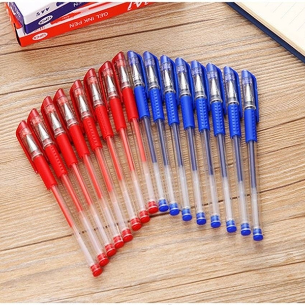 6 PCS/Lot Ballpoint Pen: Blue,Black,Red Ink 0.5mm Ballpoint Pen for ...
