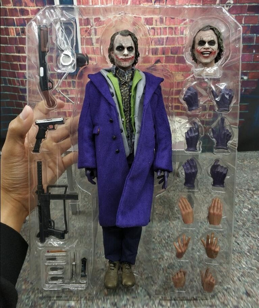 Exquisite Batman The Dark Knight Villain The Joker Action Figure Model ...