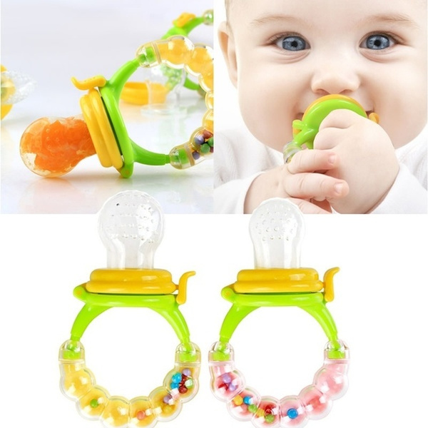Safe portable baby pacifier baby nutritious fruit and vegetable bite ...
