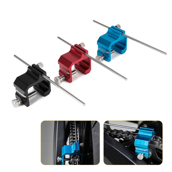 Heavy Duty Universal Motorcycle Motorbike Chain Adjusting Alignment ...