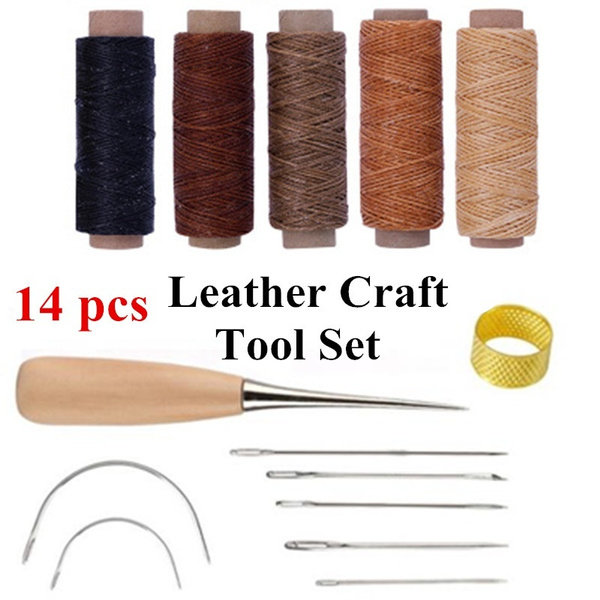 14pcs/set Household Shoe Repair Shoemaker Needles Leathercraft ...