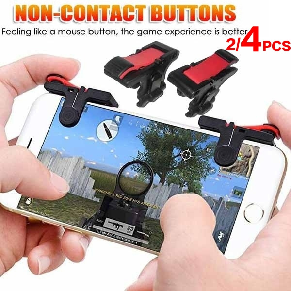 24pcs Leftright Gaming Triggers Smart Phones Game Shooter Controller For Pubg Game Shooter Wish 6868