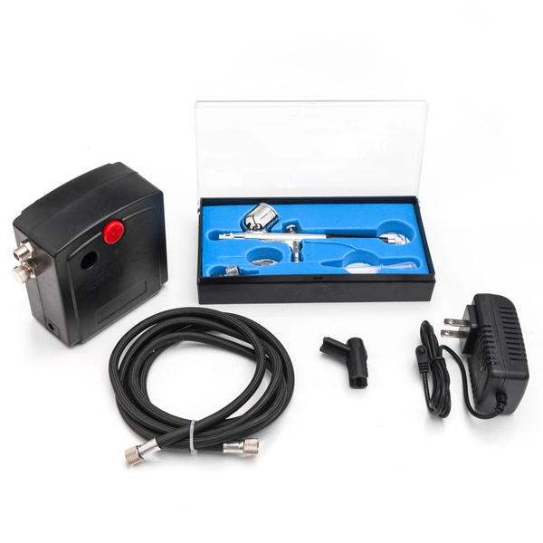 Multi-purpose Mini Airbrush Compressor Set/ Airbrushing System Kit ...