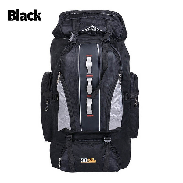 100L Unisex Large Outdoor Mountaineering Waterproof Light Breathable ...