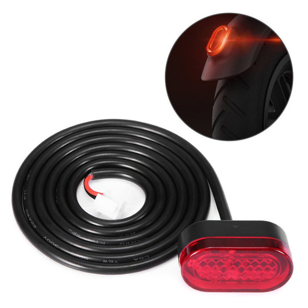 1 Pcs Electric Scooter Rear Tail Light Lamp LED Tail Stoplight Brake ...
