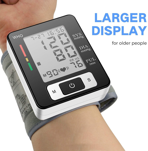Blood Pressure Monitor, Portable Home Care Electronic Blood Pressure ...