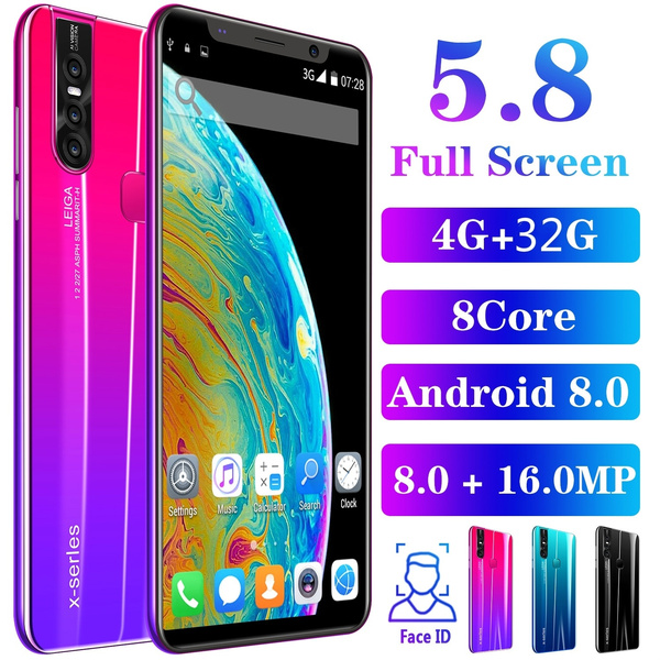 X27 Plus mobile phone 5.0 / 5.8 inch MTK6580 3G 8 core fast processor ...