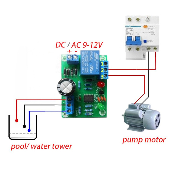 12V DC/AC Automation Detection Pump Tank Liquid Water Level Detection ...