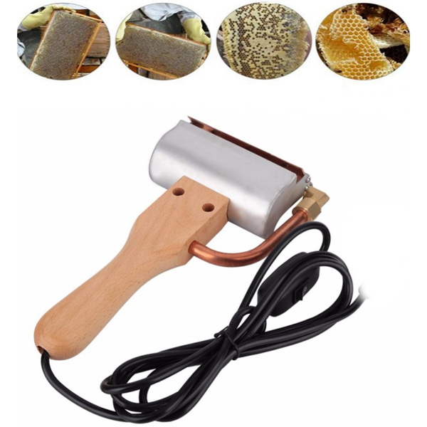 EU Plug New Electric Honey Extractor Knife for Beekeeping Scraping Hot ...