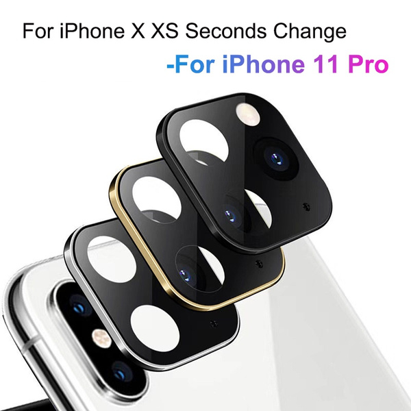 For Apple IPhone X XS Seconds Change 11 Lens Sticker XS MAX Modified 11 ...