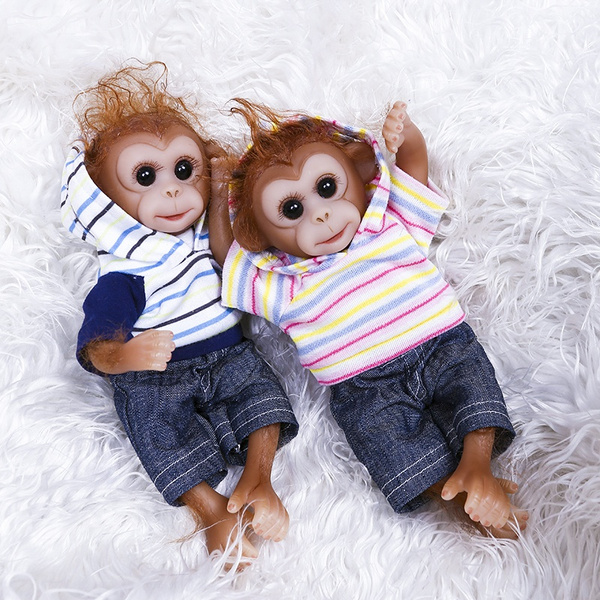 8 Inch Mini Newborn Baby Monkey Doll Kids Christmas Birthday Gift | Wish
