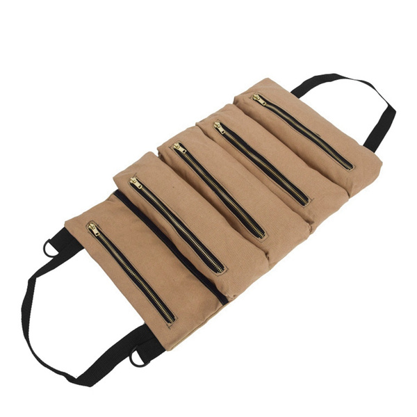 Super Tool Roll, Large Wrench Roll, Big Tool Roll Up Bag, Canvas Tool ...