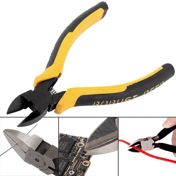 150mm/6" Spring Loaded Chrome Vanadium Steel Diagonal Side Cutting ...