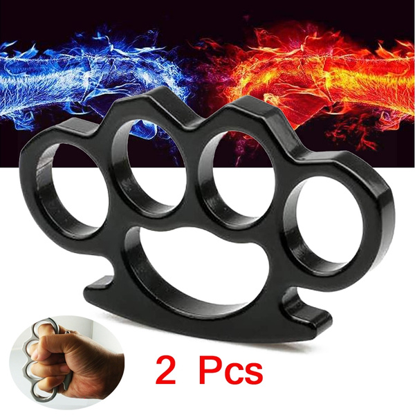 1/2 Pcs Multi-Functional Tactical Survival Knuckles EDC Duster Tool for ...