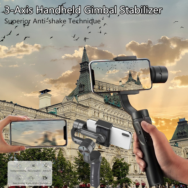 3 Axis Handheld Gimbal Stabilizer For Smartphone Superior Anti Shake