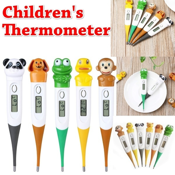 Cartoon Cute Soft Touch Baby Waterproof Thermometer Children'S ...