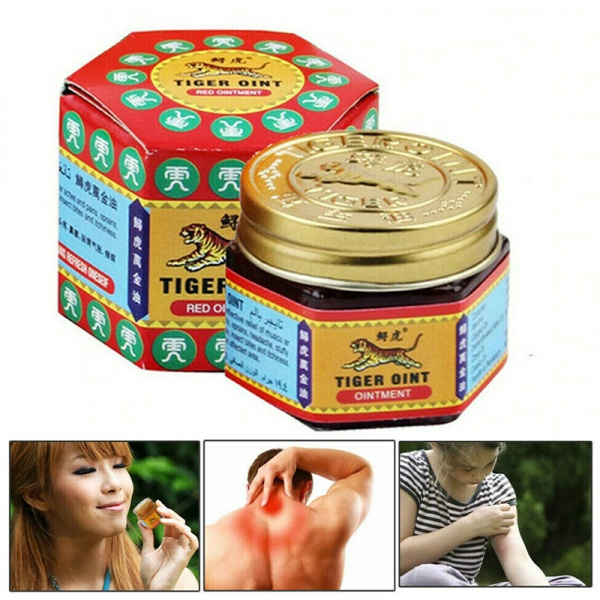 19g Tiger Red Balm Thai Massage Ointment Relief For Muscle Ache Pain ...