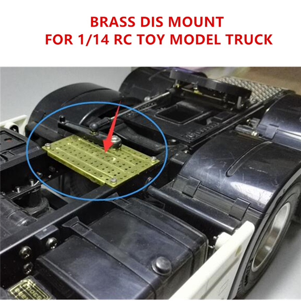Tamiya Tractor Truck Chassis Dis Mount Plate For 1/14 Scale Rc Toys ...