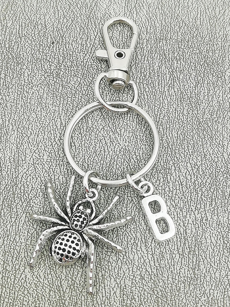 Spider Keychain, Spider Keyring Insect Keychain, Spider Ornament ...