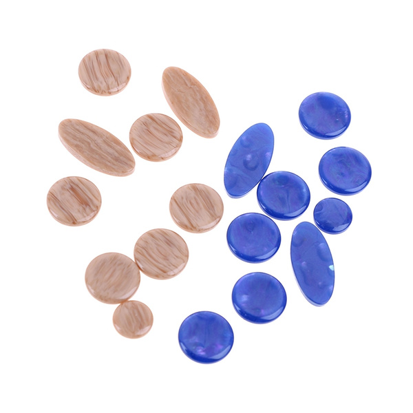 9pcs/set Alto tenor soprano saxophone sax key buttons inlays ...