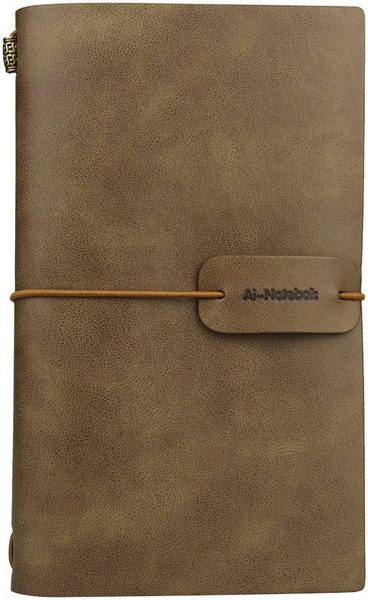 Travel Journal Notebook Vintage Retro Handmade Leather Lined Journal ...