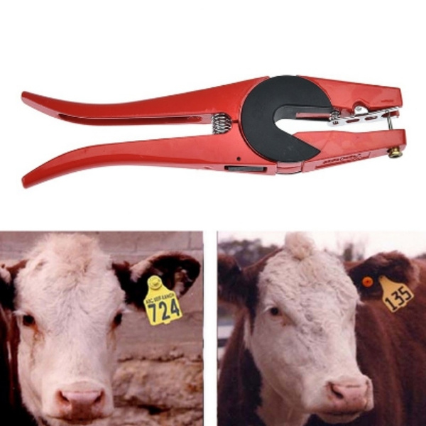 Multi Ear Marking Tag Applicator Plier Veterinary Instruments Tool for ...