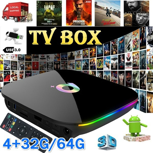 High Quality Q-PLUS Android 9.0 BOX Network Smart Player TV Box All-H6 ...
