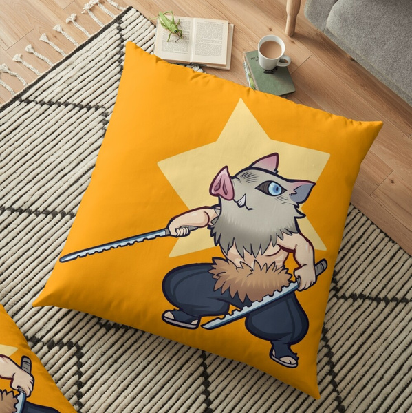 Inosuke Pattern Pillow Case Fashion Square Cushion Car Sofa Home Office ...