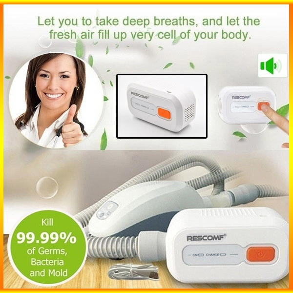 New Rechargeable CPAP BPAP Cleaner Disinfector Sanitizer Ozone ...