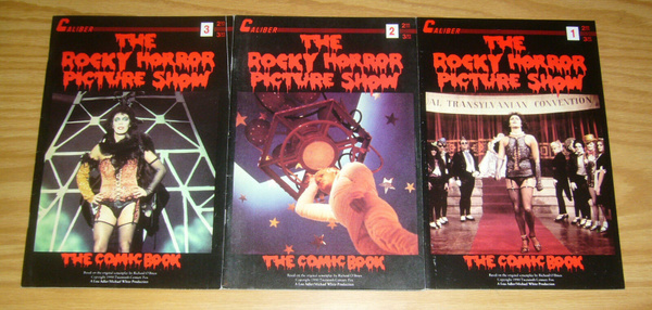 The Rocky Horror Picture Show: The Comic Book #1-3 VF complete comic book series ; Caliber | Wish