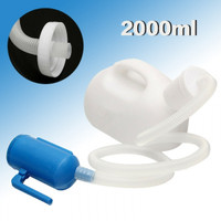 2000ml Large Capacity Male Urinal Urine Bottle Bucket Pee Holder w ...