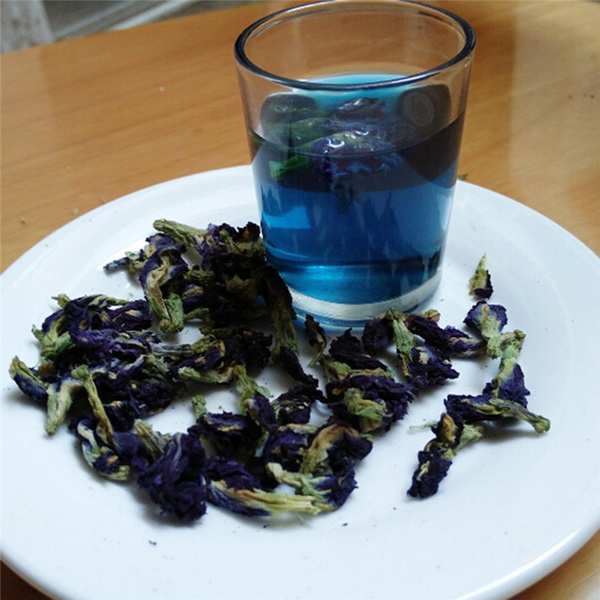 20g Pure Natural Dried Butterfly Pea Tea Blue Flowers Clitoria Ternatea ...