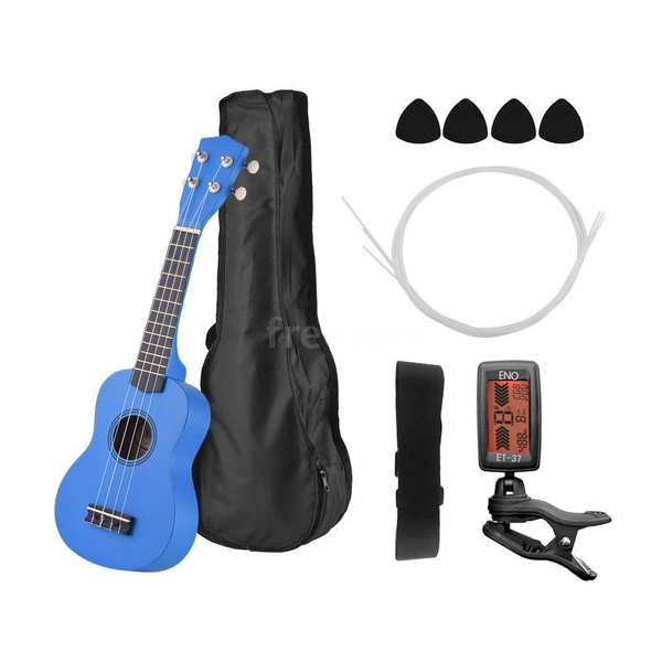 21 Inch Colored Acoustic Soprano Ukulele Ukelele Uke Kit Basswood with ...