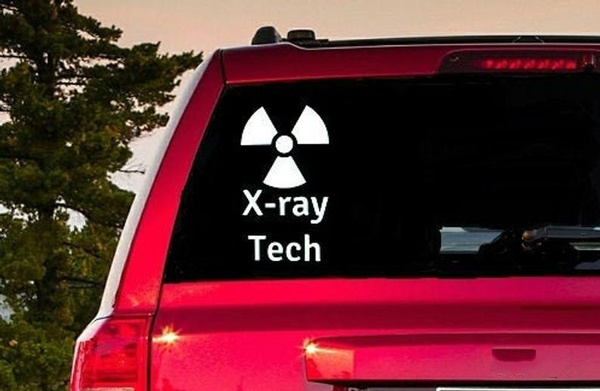 X-Ray Technician sticker X-Ray technician decal X ray tech window ...