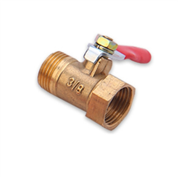 Brass small ball valve 1/8" 1/4'' 3/8'' 1/2'' Female/Male Thread Brass ...