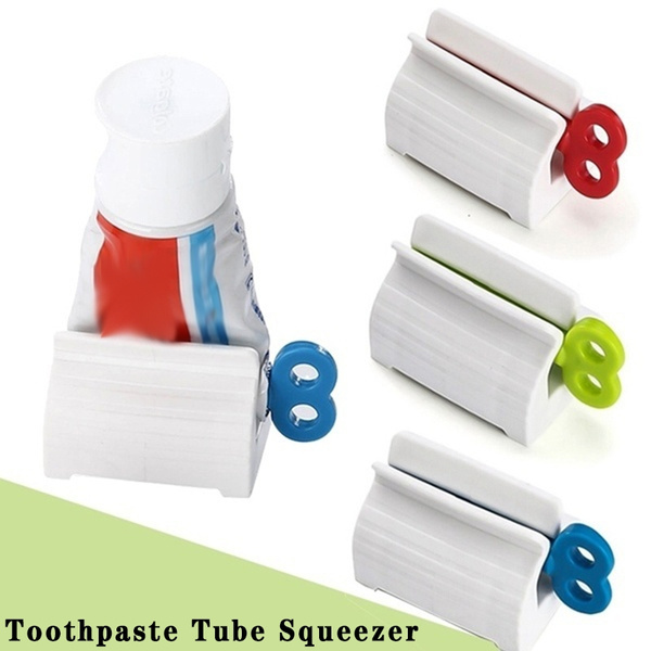 Multifunctional Bathroom Squeezer Toothpaste Dispenser Plastic ...