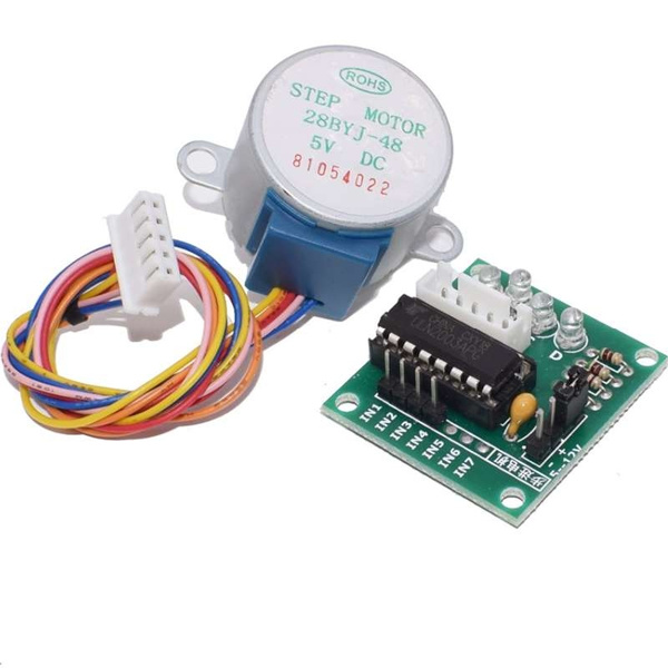 28BYJ-48-5V 4 Phase Stepper Motor ULN2003 Driver Board for Arduino ...