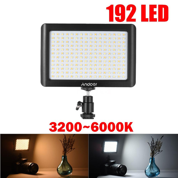 Andoer Mini Portable Dimmable Studio Video Photography LED Light Panel ...