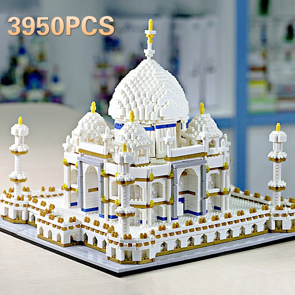 Children Educational Toys Architecture block set Landmarks Taj Mahal ...