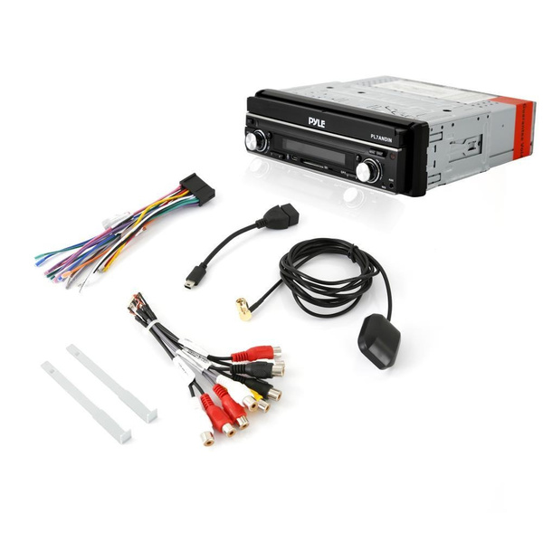 Refurbished Pyle PL7ANDIN Single DIN In Dash Android Car Stereo Head ...