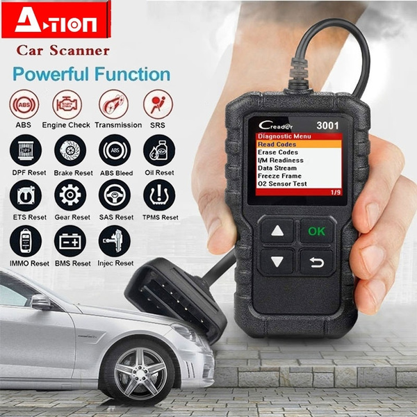 Professional CR3001 OBD2 Auto Car Diagnostic Scanner Tool Car ...