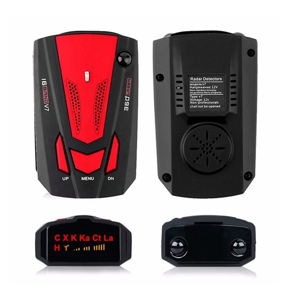 V7 Cobra 16 Band 360 Car Camera Laser Radar Detector Voice Alert New ...