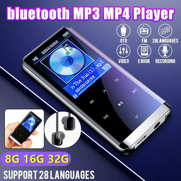 (bluetooth Optional) MP3 MP4 Player, Touch Hifi Lossless Sound Music ...