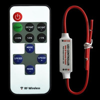 Top Quality 12V Wireless RF Remote Switch Dimmer Controller for Mini ...